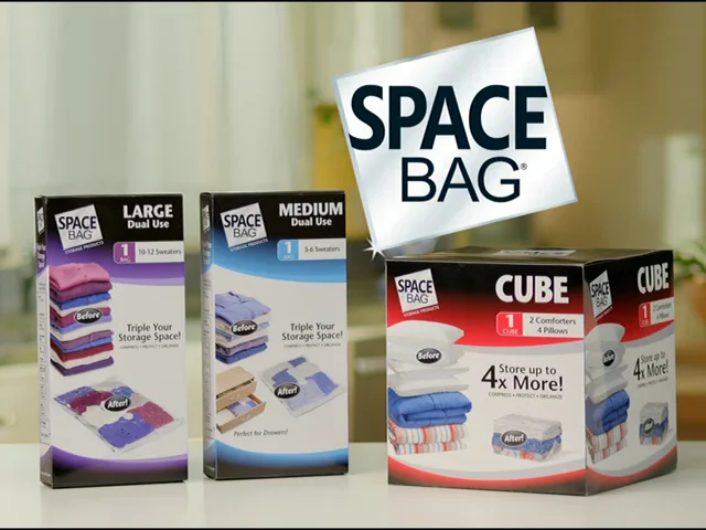 Spacebag | Smart Way to Store 60 | $19.95 9 bags Plus organizer v.C on ...
