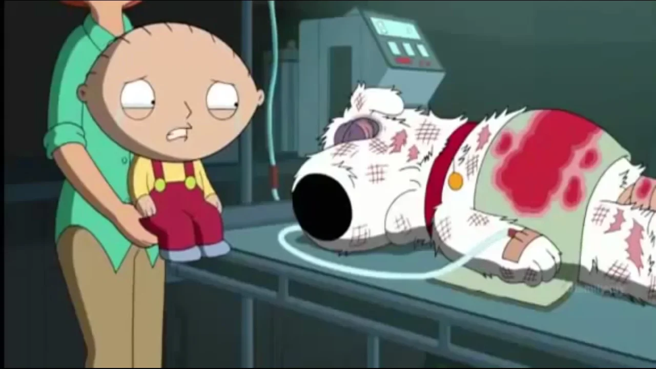 Family Guy - Brian Dead !! - (OFFICIAL Family Guy Brian Death Scene) R ...
