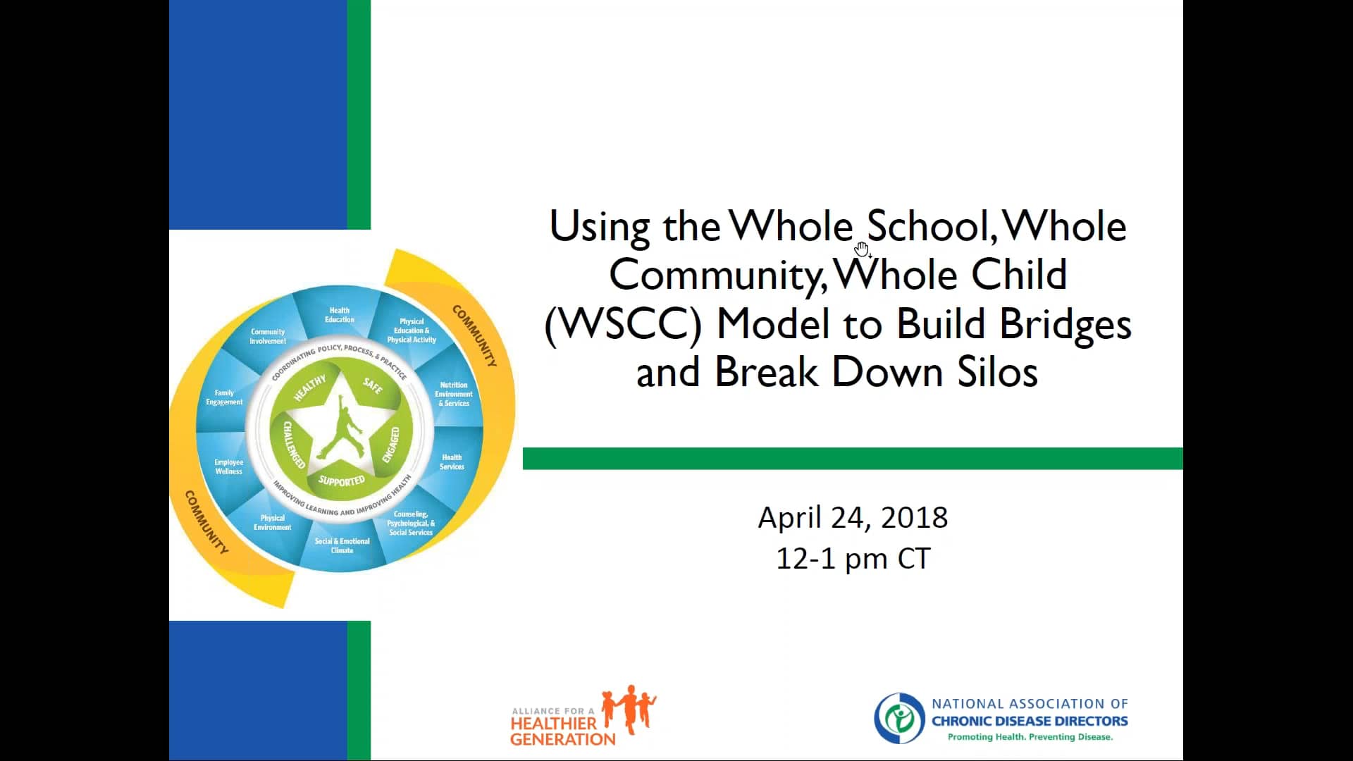 Using the Whole School, Whole Community, Whole Child (WSCC) Model to ...