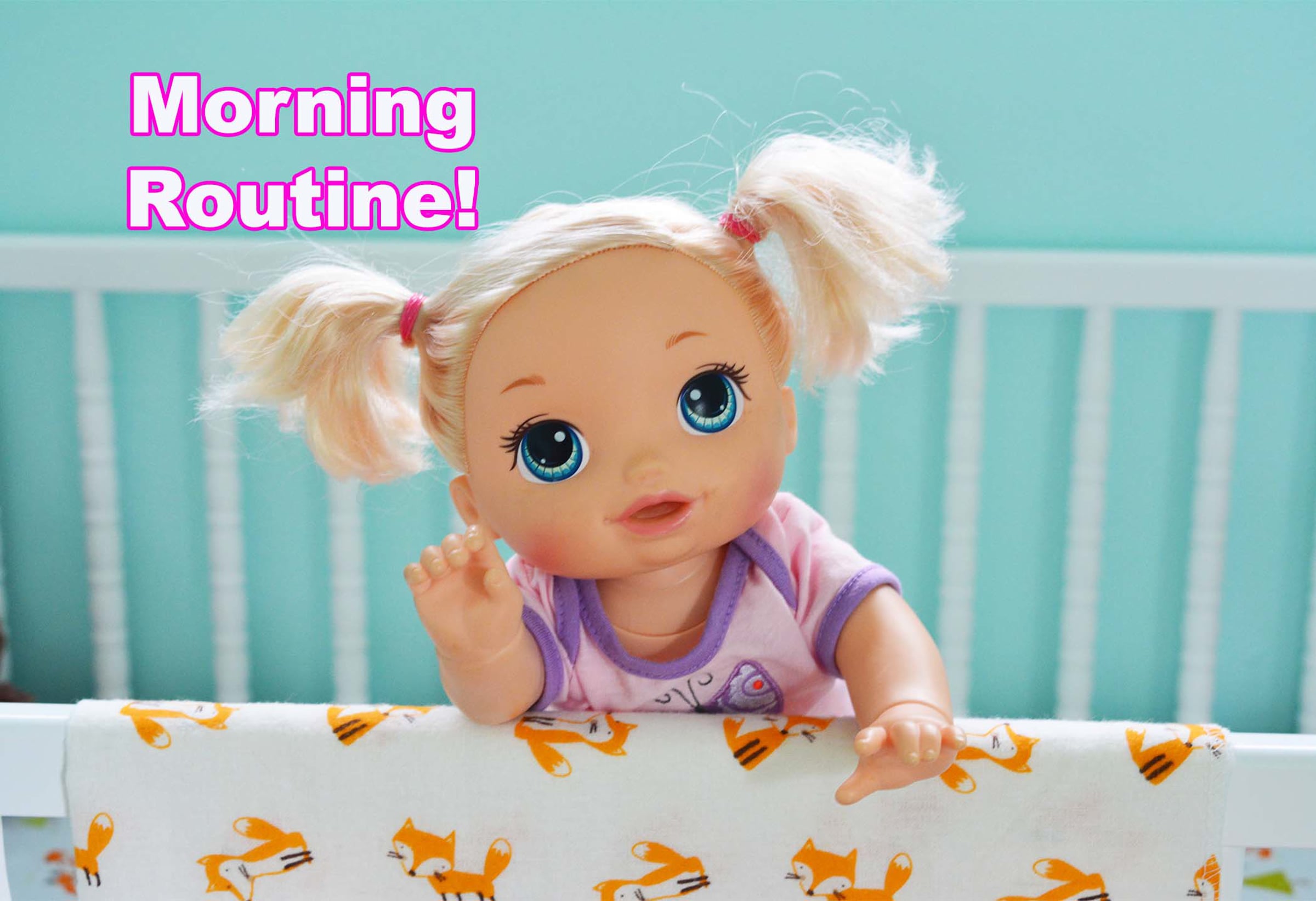 Baby Alive Morning Routine With Baby Kira