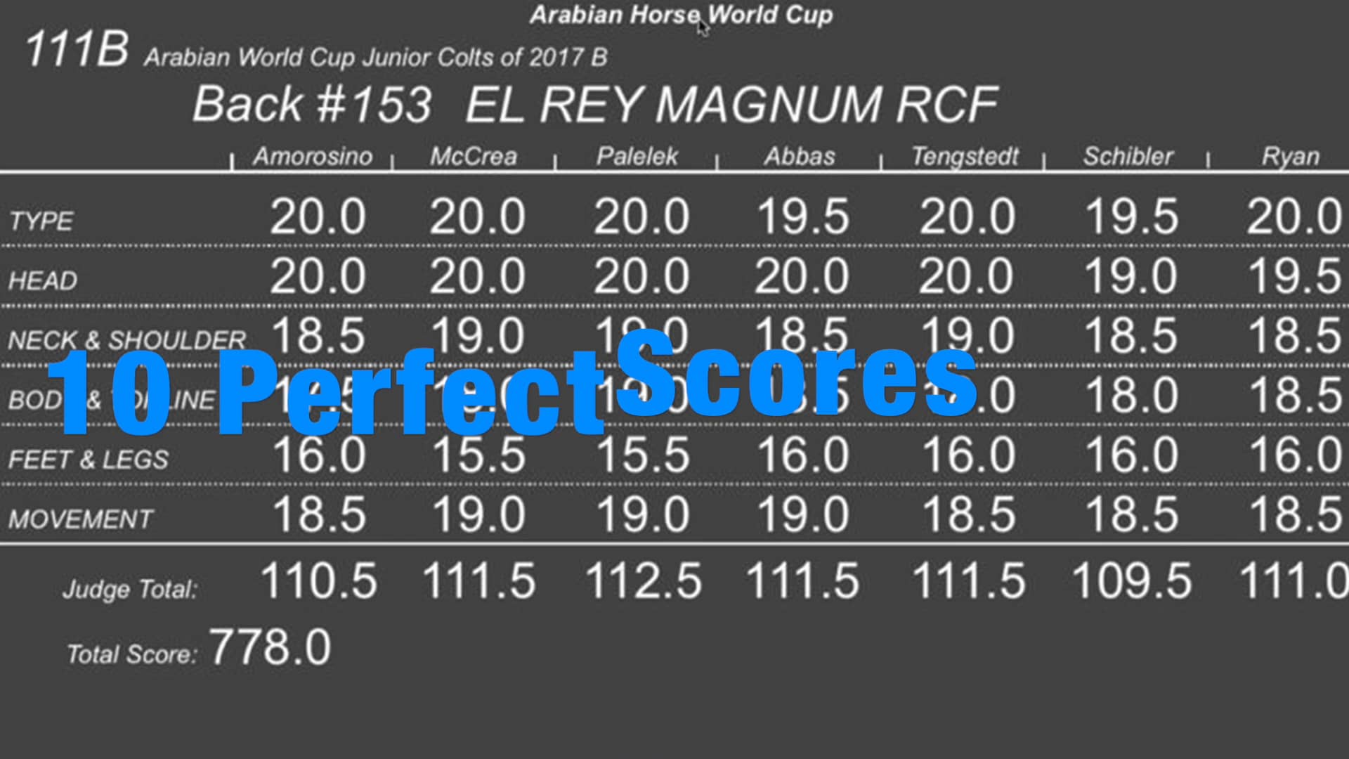 El Rey Magnum RCF - 2018 Arabian Breeders World Cup Silver Supreme ...