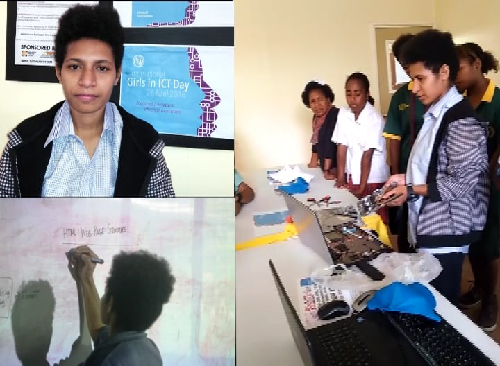 Crystal Kewe shares her story to Solomon Islands #PNGICT on Vimeo