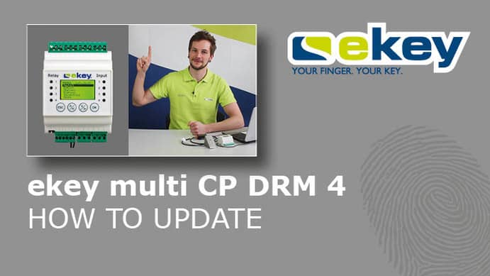 ekey multi CP DRM 4 - Update with service kit - EN on Vimeo