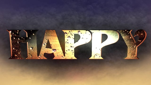 Texto Feliz Contento - Free video on Pixabay