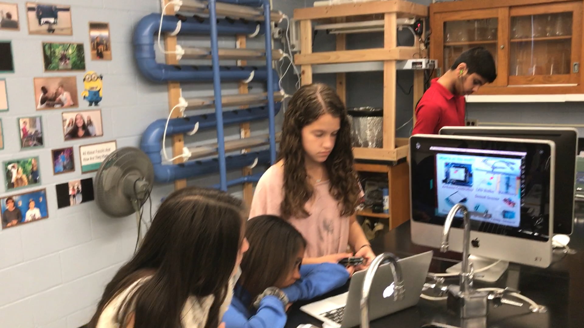 Students Coding on Vimeo