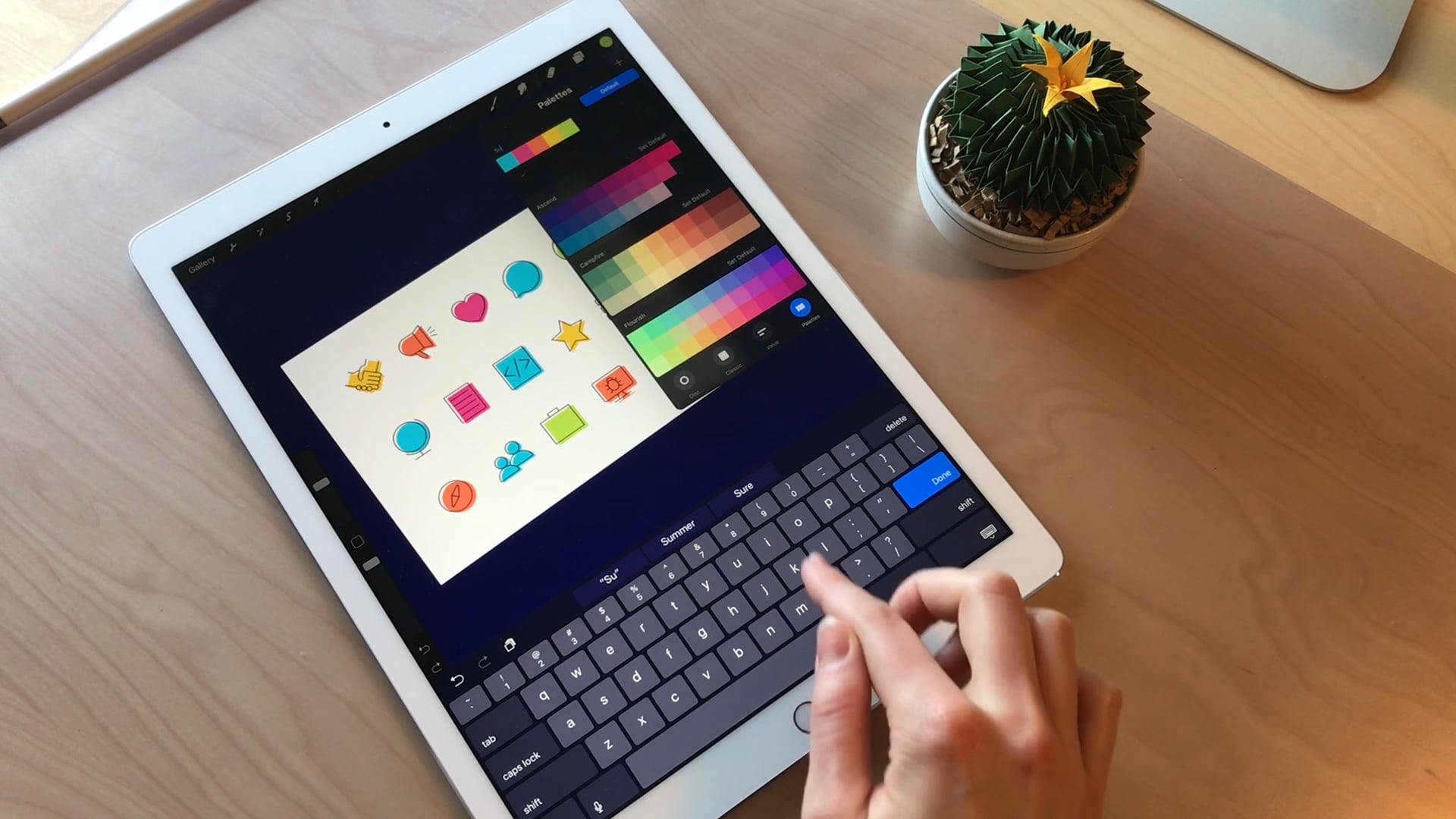 Photo Color Picker, Procreate on Vimeo