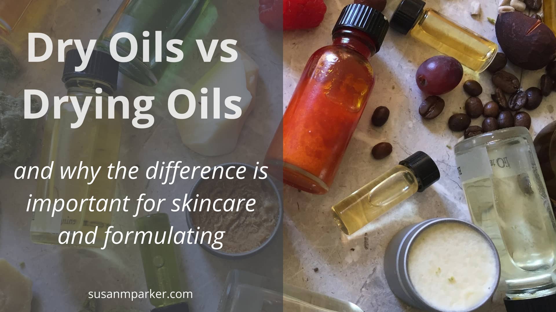 Dry Oils vs Drying Oils on Vimeo