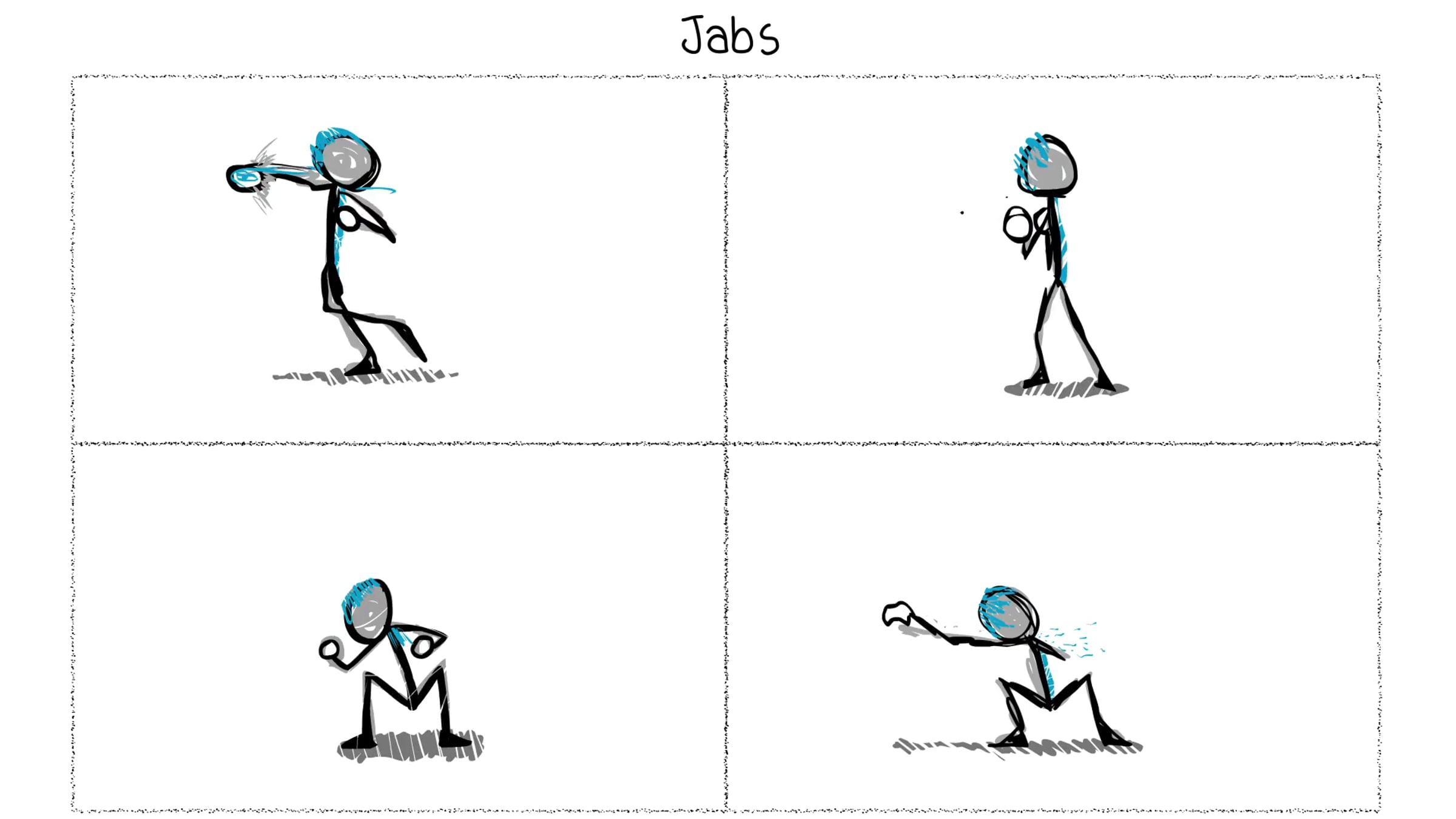 Ink Stickman Fighter (Sprites Pack)