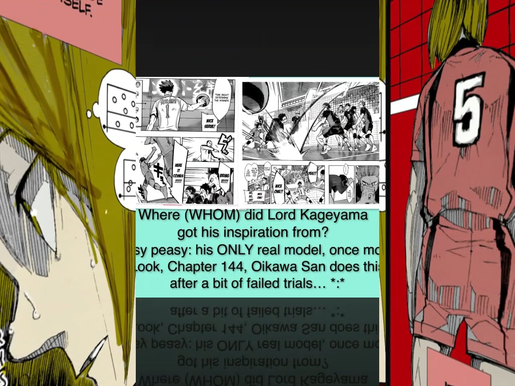 Haikyuu chapter 300 - ROLL - on Vimeo