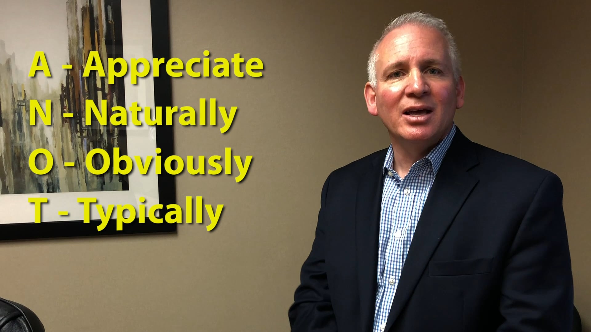 Sandler sales advice - up front contract - Danny Wood on Vimeo