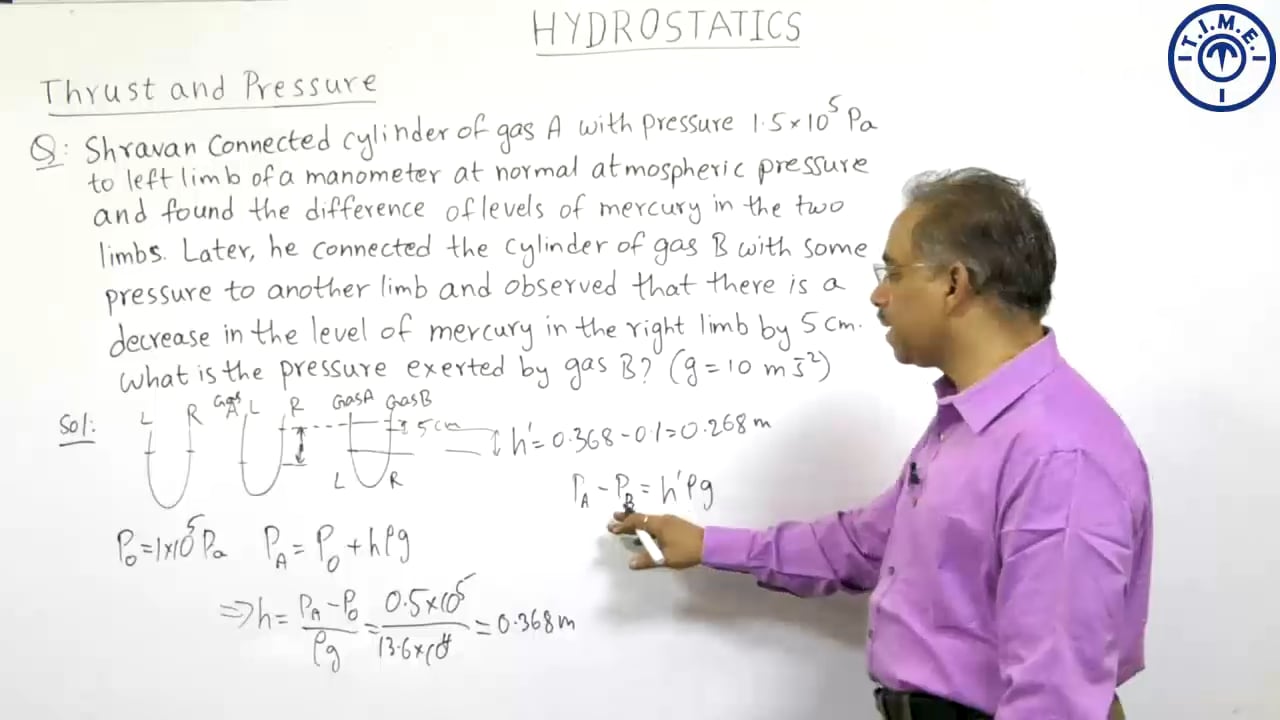Thrust and Pressure Q5