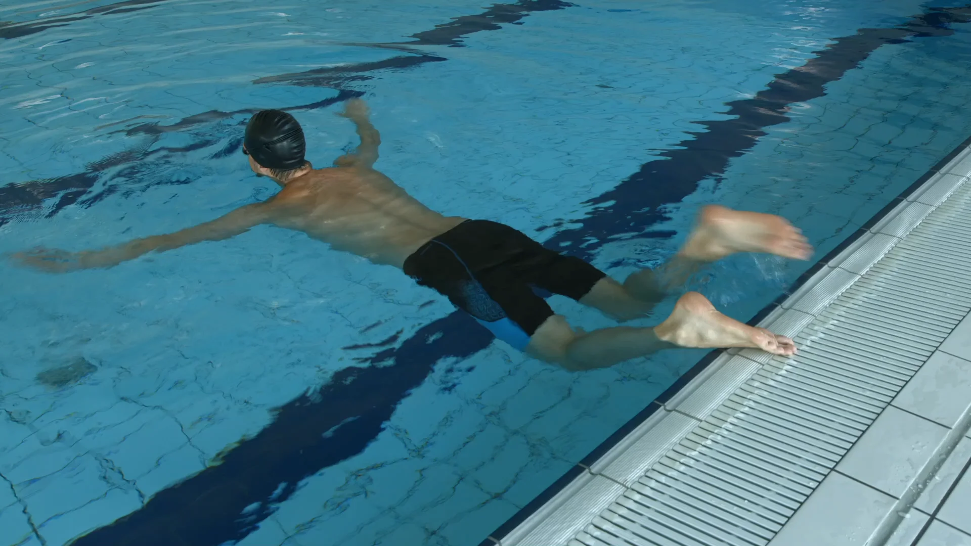 Sculling, orientation of the palms - feet on deck on Vimeo