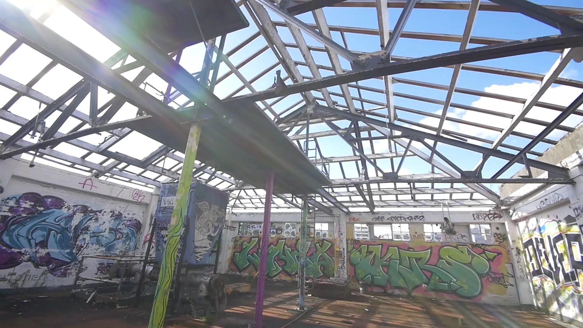 Exploring The Abandoned Tip Top Factory - Wellington NZ on Vimeo
