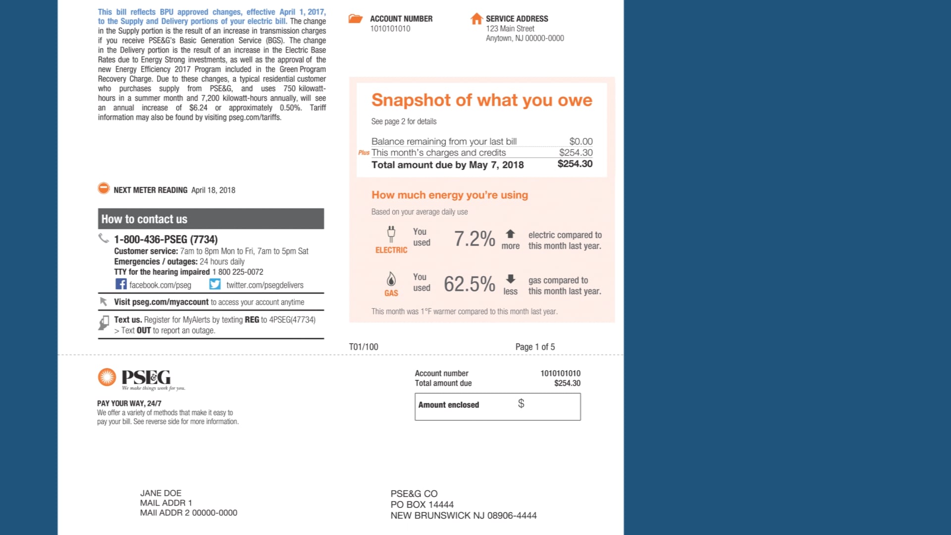 Understanding your new PSE&G bill on Vimeo