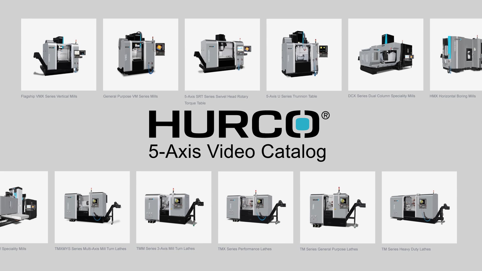 HURCO - 5-Axis Machine Series Video on Vimeo