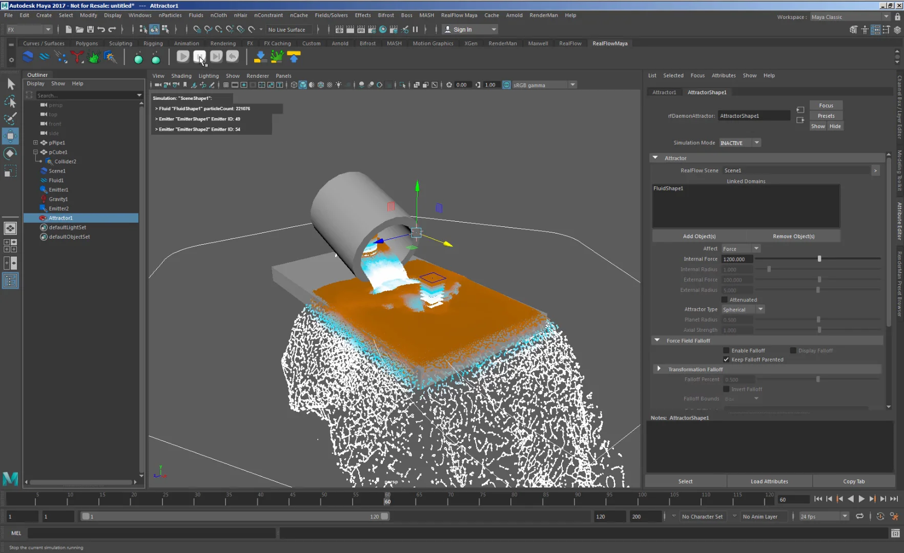 RealFlow | Maya: How To Work With Fluids Initial State