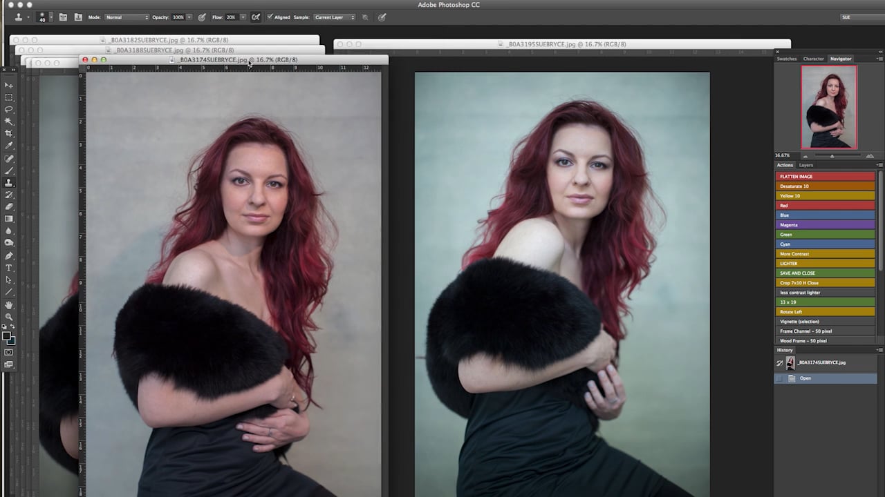 Cloning & Skin Retouching - PHOTOSHOP AND LIGHTROOM - The Portrait System