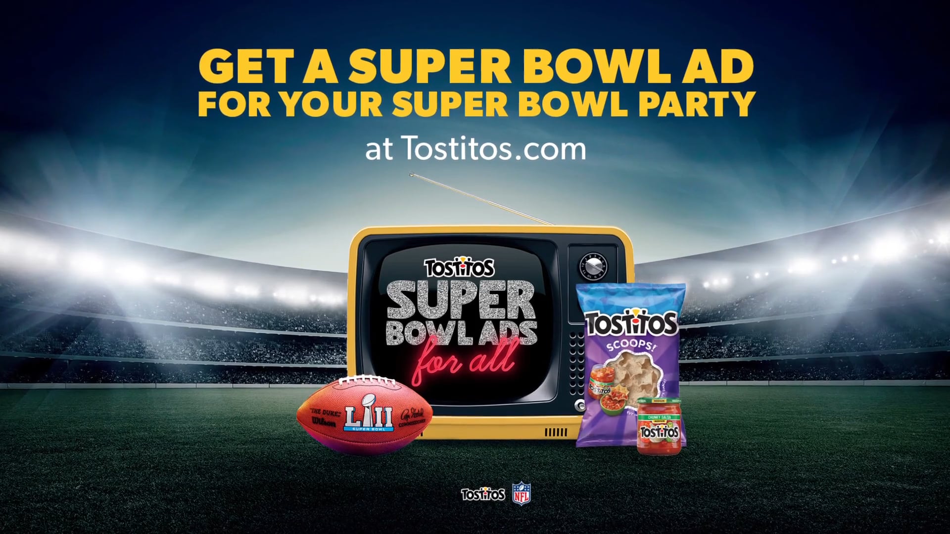 Tostitos: Super Bowl Ads For All Teaser on Vimeo