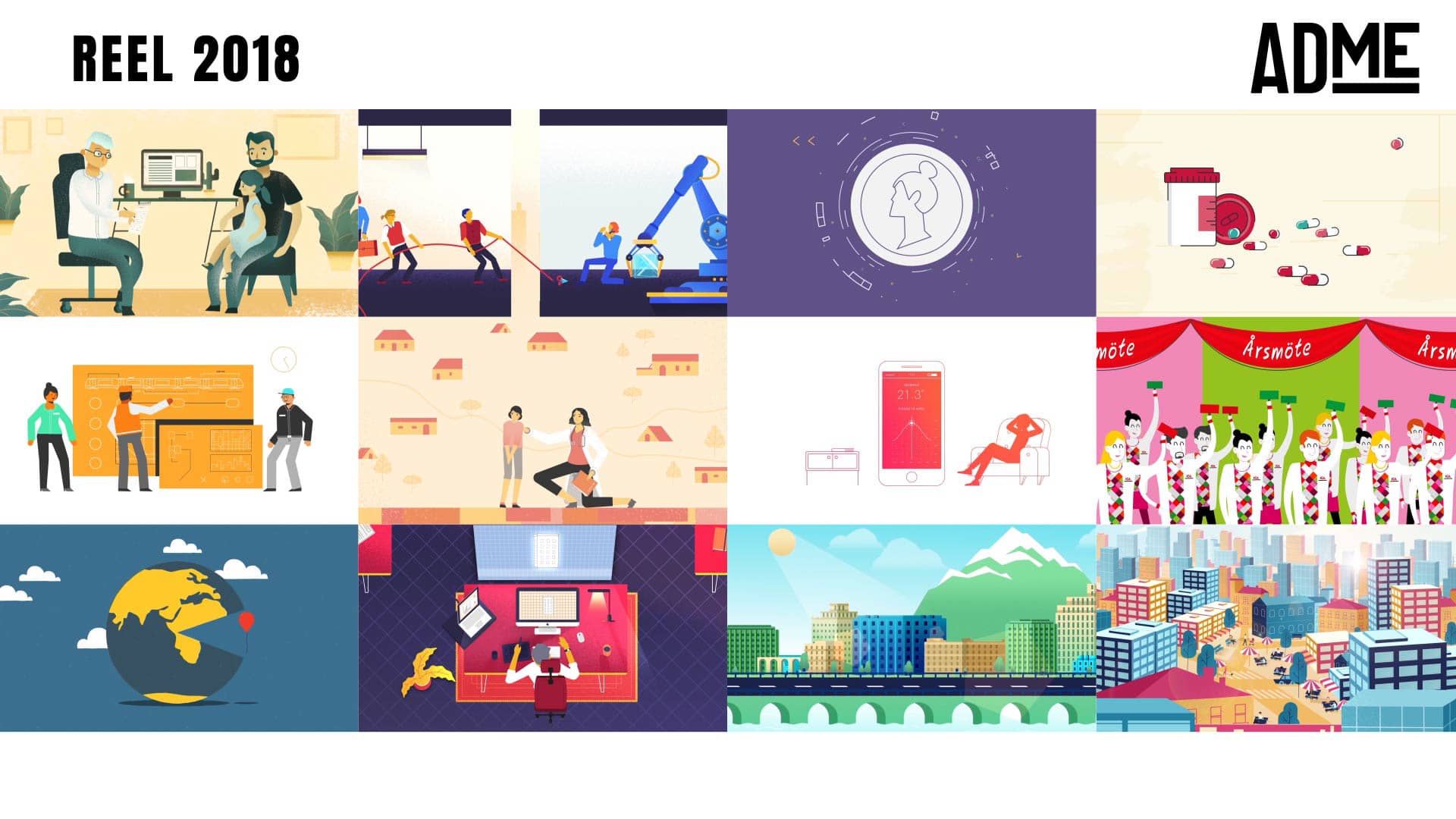 Adme - Reel 2018 on Vimeo