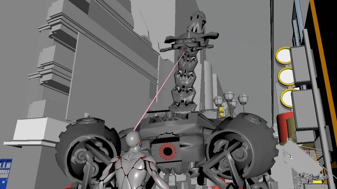 Cyborg Action Animation on Vimeo