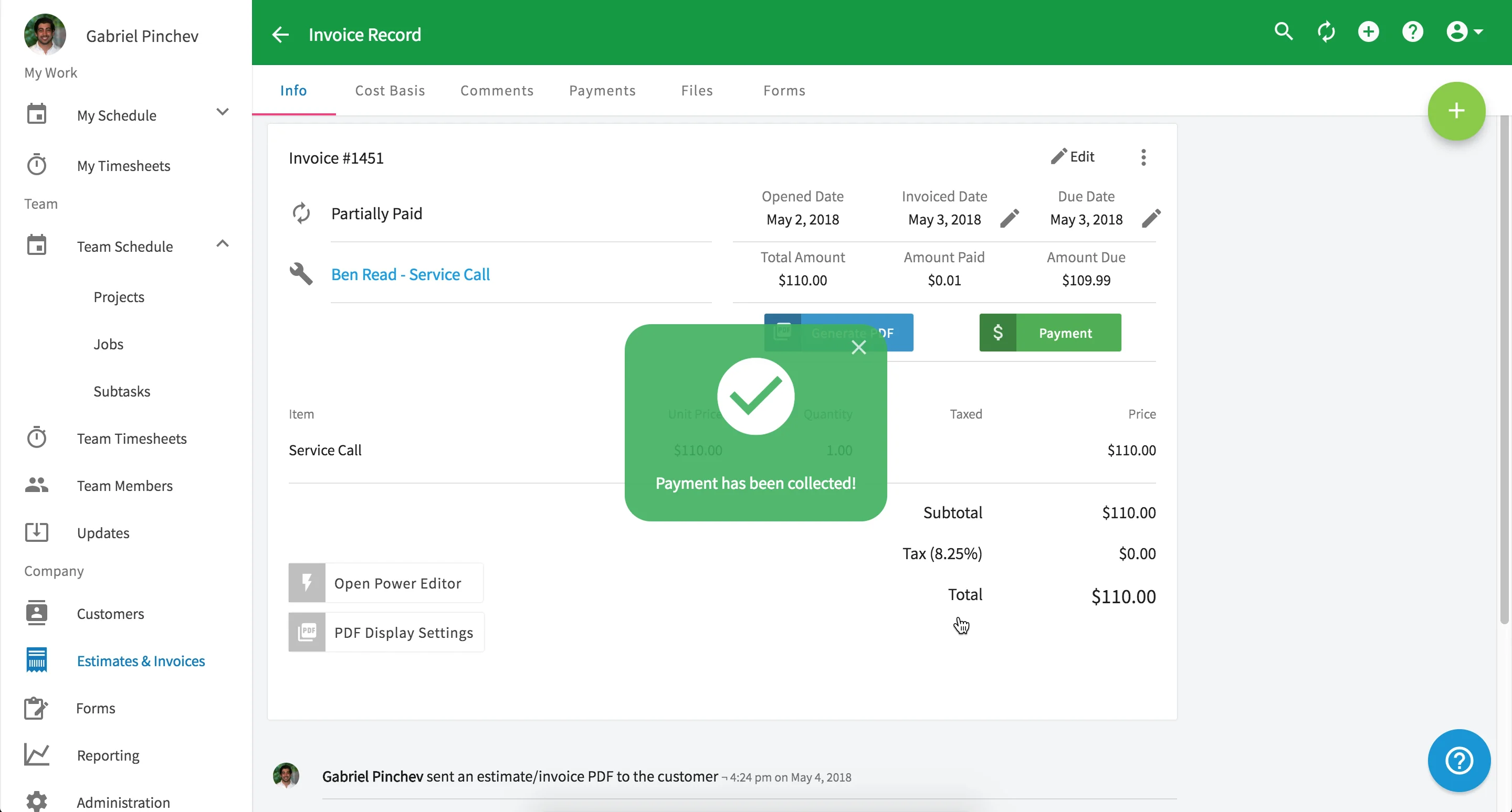 FieldPulse Payments: Processing Payments via WebApp on Vimeo
