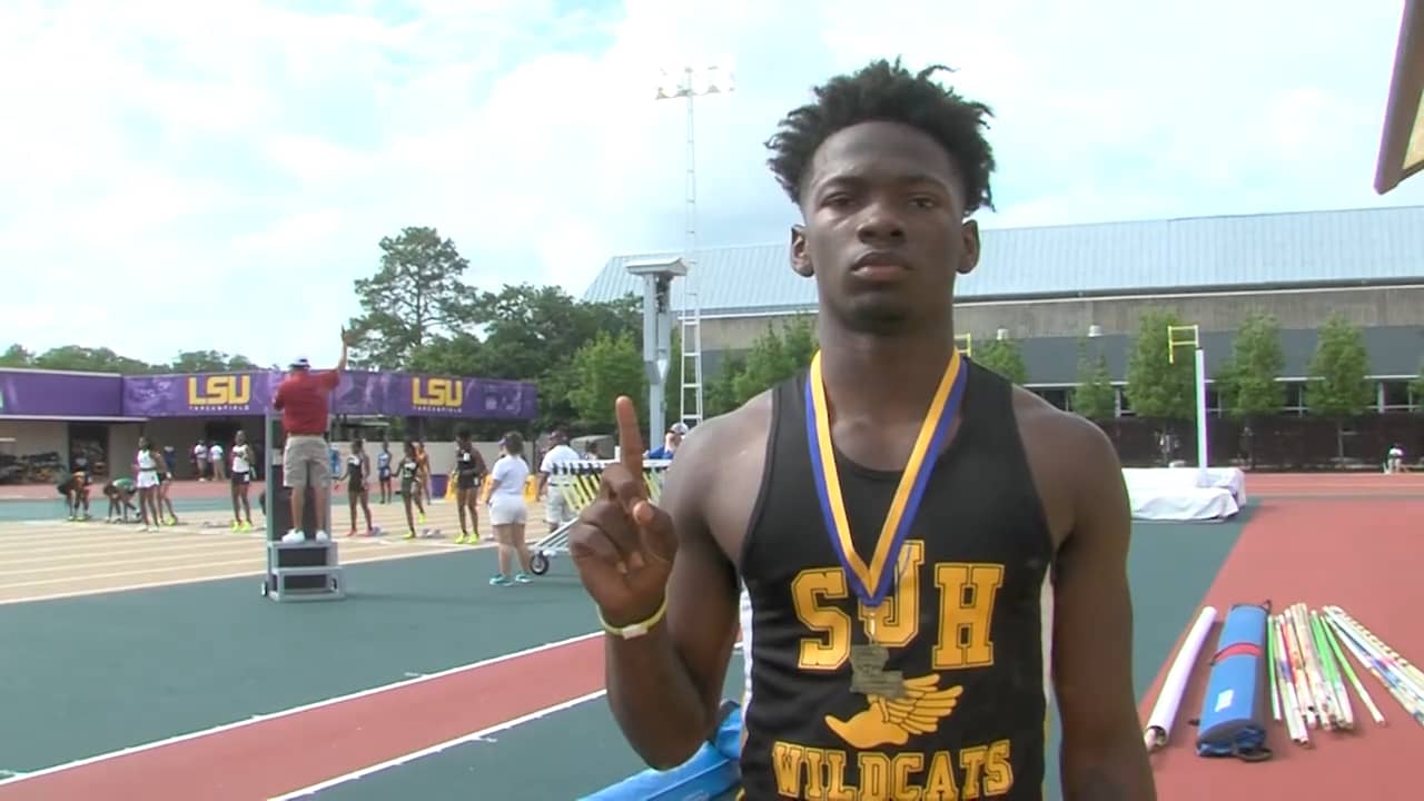 Shamar Smith wins 3A State Championship in 110M Hurdles on Vimeo