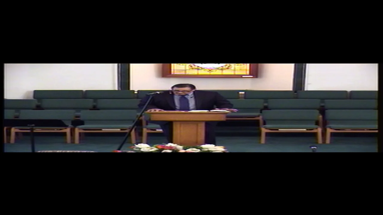 Westport Baptist Church - Rev. Edwin Montanez Melecio - Sermon 5-6-18 ...