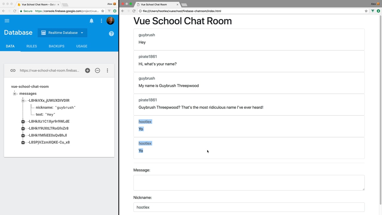 Write Data to Firebase with Vue.js - A Vue.js Lesson From our... Write Data to Firebase with Vue.js - A Vue.js Lesson From our...