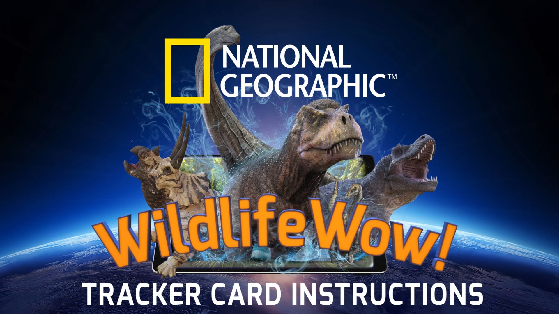 Wildlife Wow Tracker Card Instructions - National Geographic on Vimeo
