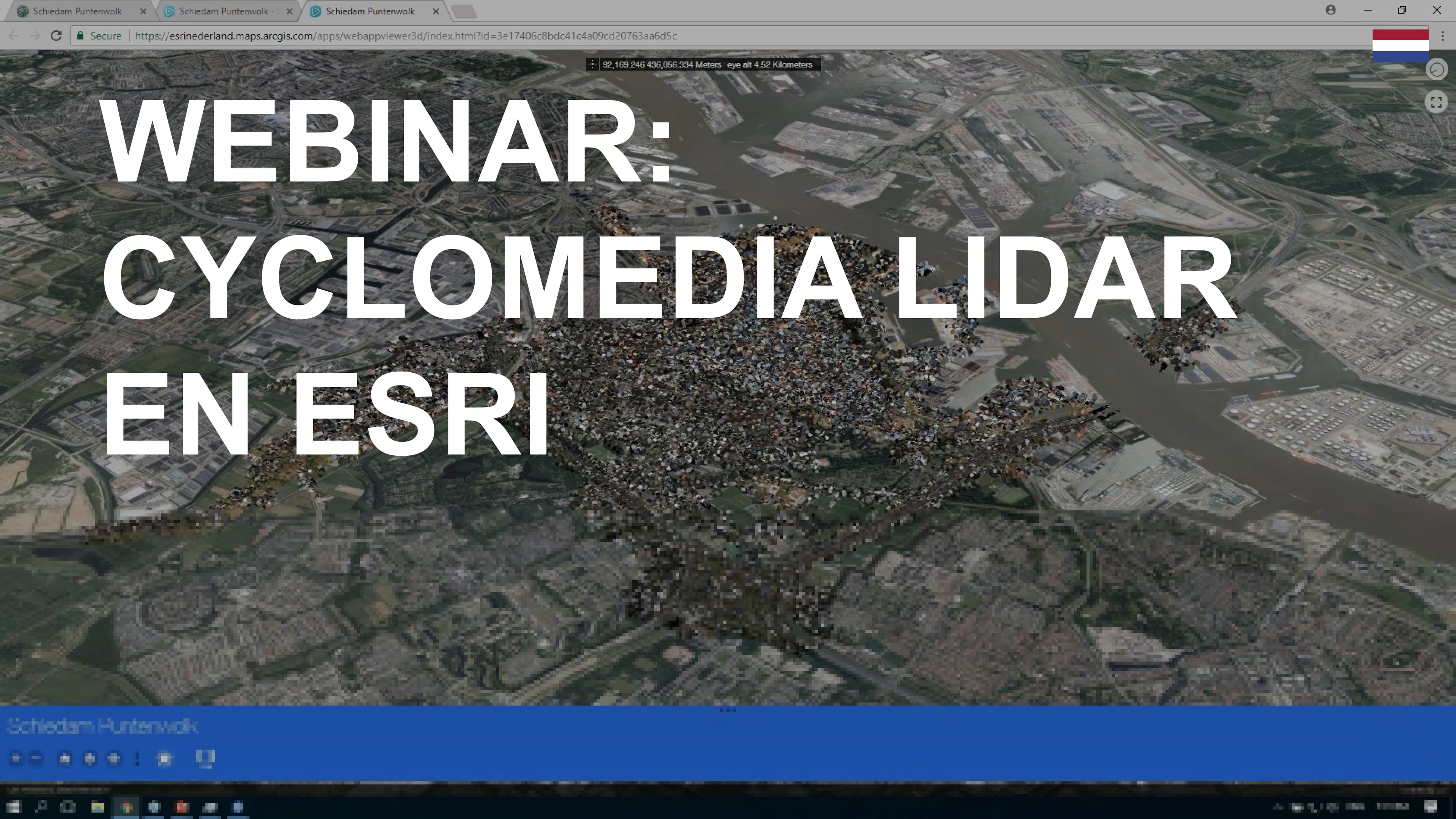 Webinar - LiDAR en Esri - Cyclomedia NL on Vimeo
