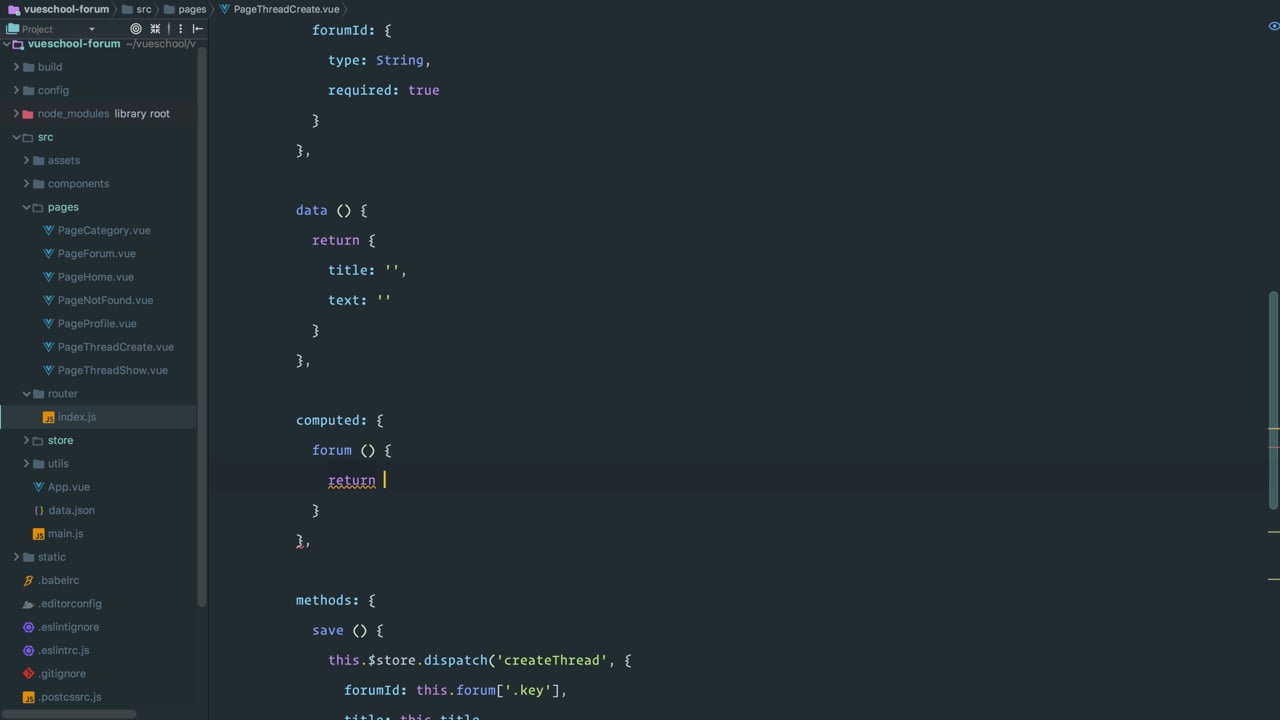 Use Route Params - A Vue.js Lesson From our Vue.js Course: The... Use Route Params - A Vue.js Lesson From our Vue.js Course: The...