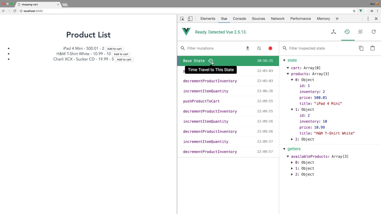 Vuex Mutation History and Vue Devtools - A Vue.js Lesson From our... Vuex Mutation History and Vue Devtools - A Vue.js Lesson From our...
