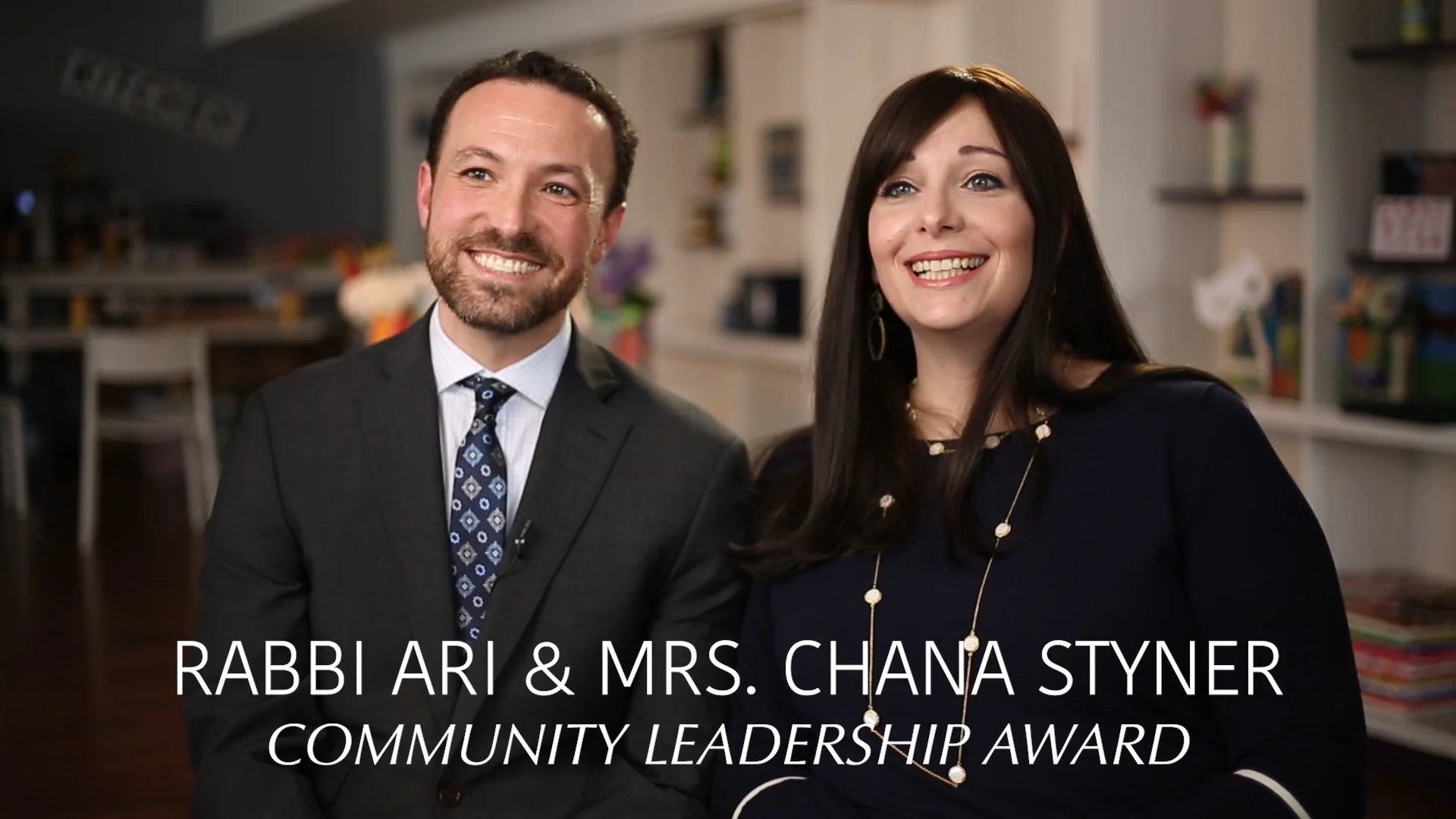 Honoree invites - Rabbi Ari & Chana Sytner invite you to attend! on Vimeo