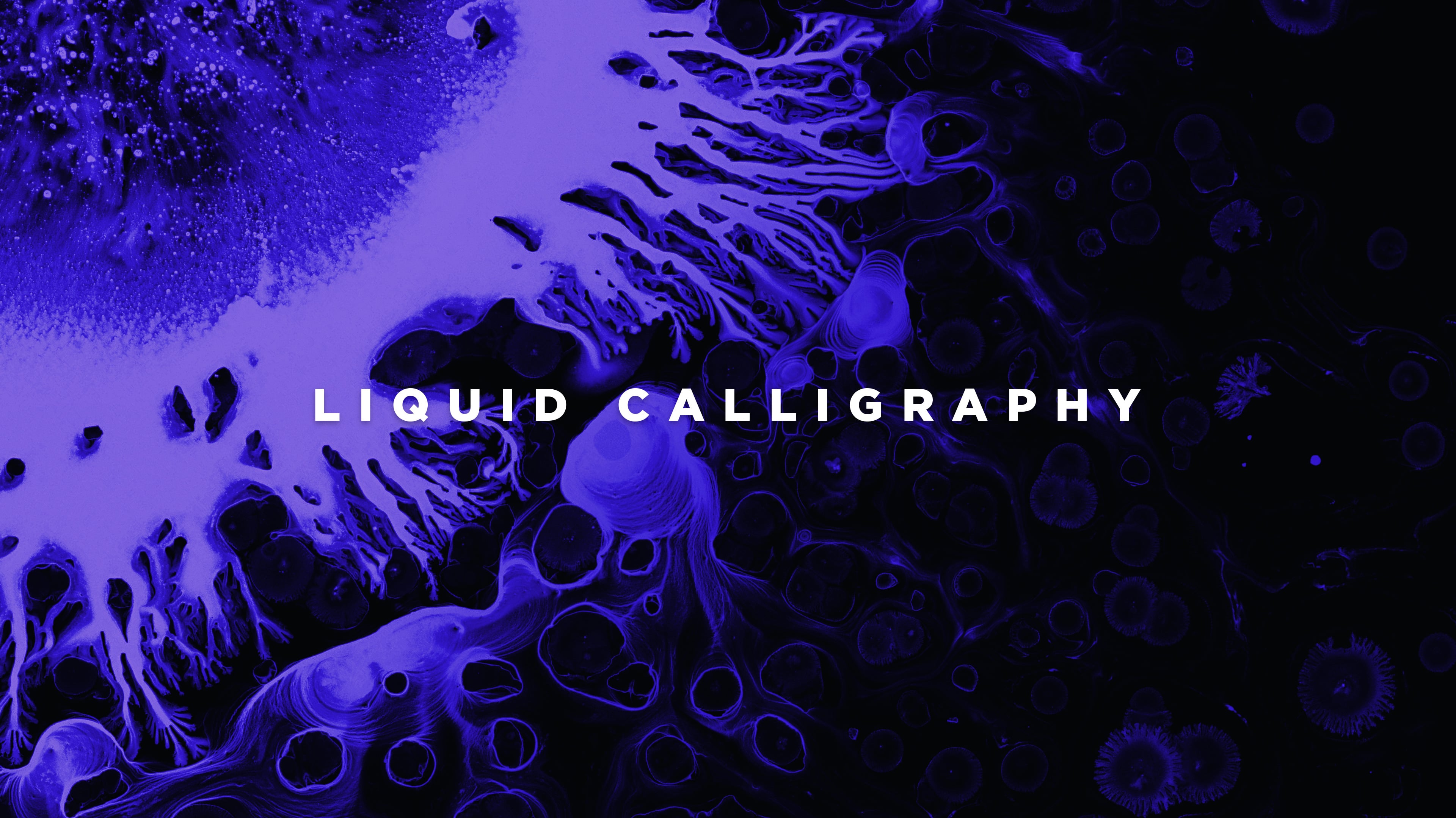 Liquid Calligraphy on Vimeo