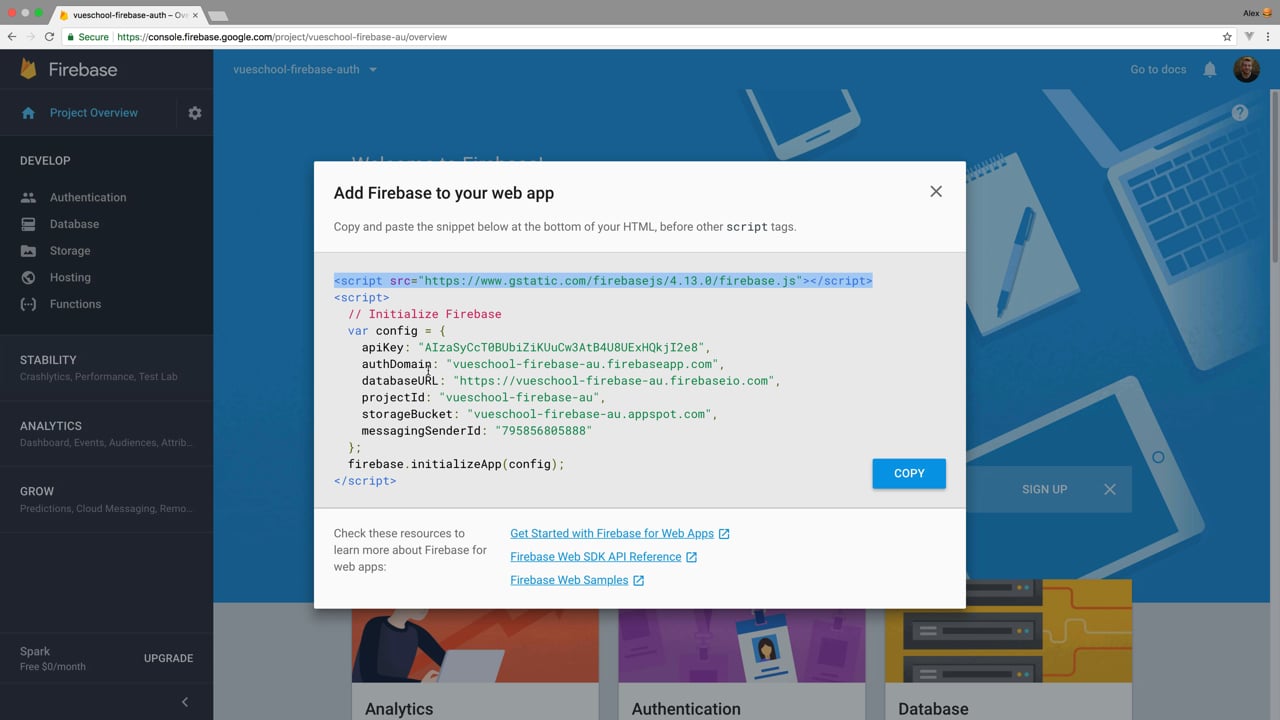 Sign up, in, or out with Firebase Authentication - A Vue.js Lesson... Sign up, in, or out with Firebase Authentication - A Vue.js Lesson...