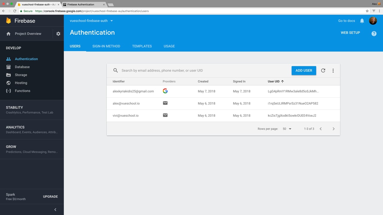 Firebase Authentication via Third-Party Providers - A Vue.js... Firebase Authentication via Third-Party Providers - A Vue.js...