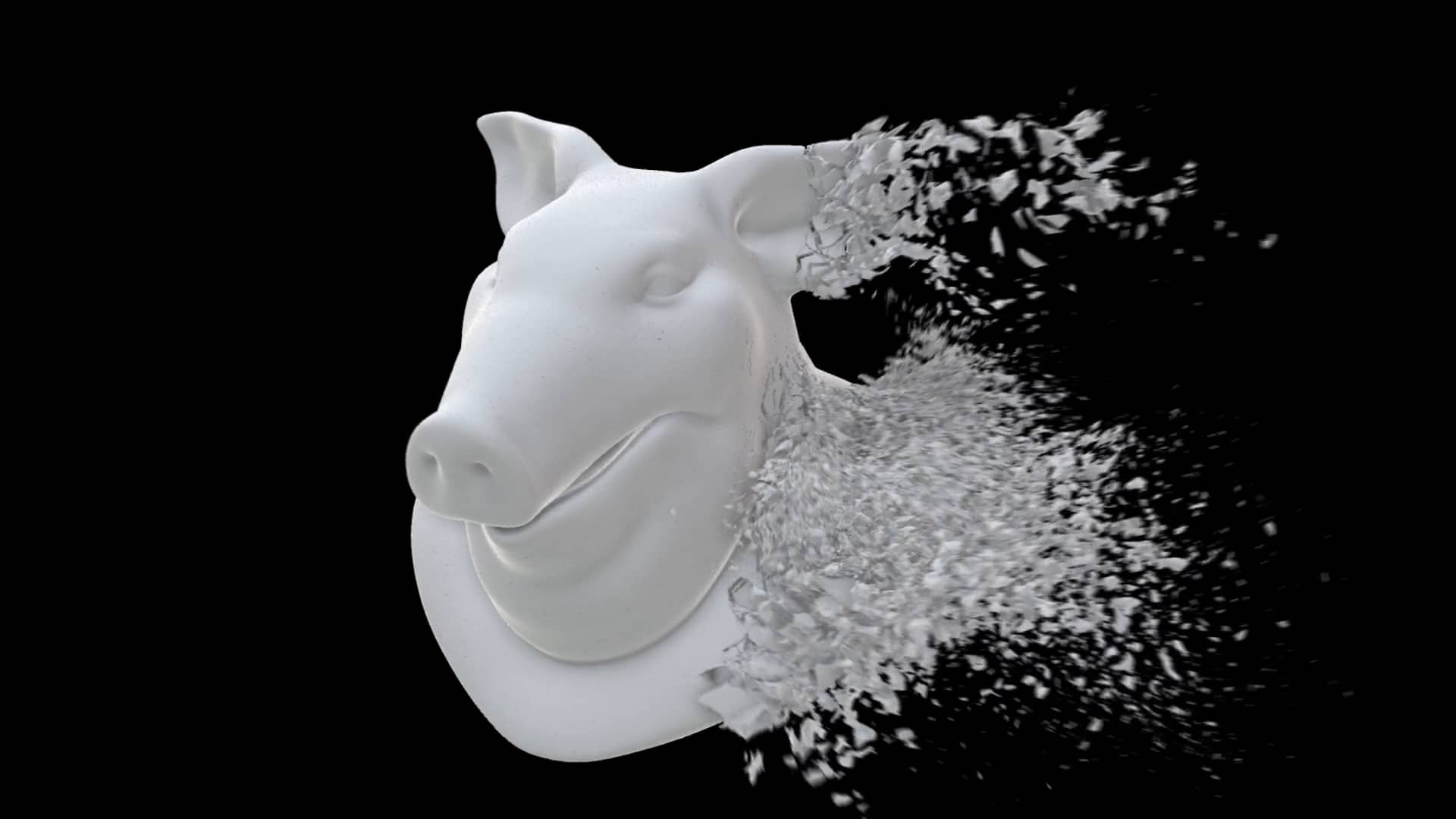 Houdini - Simple dust / ash dissolve effect (scene file) on Vimeo