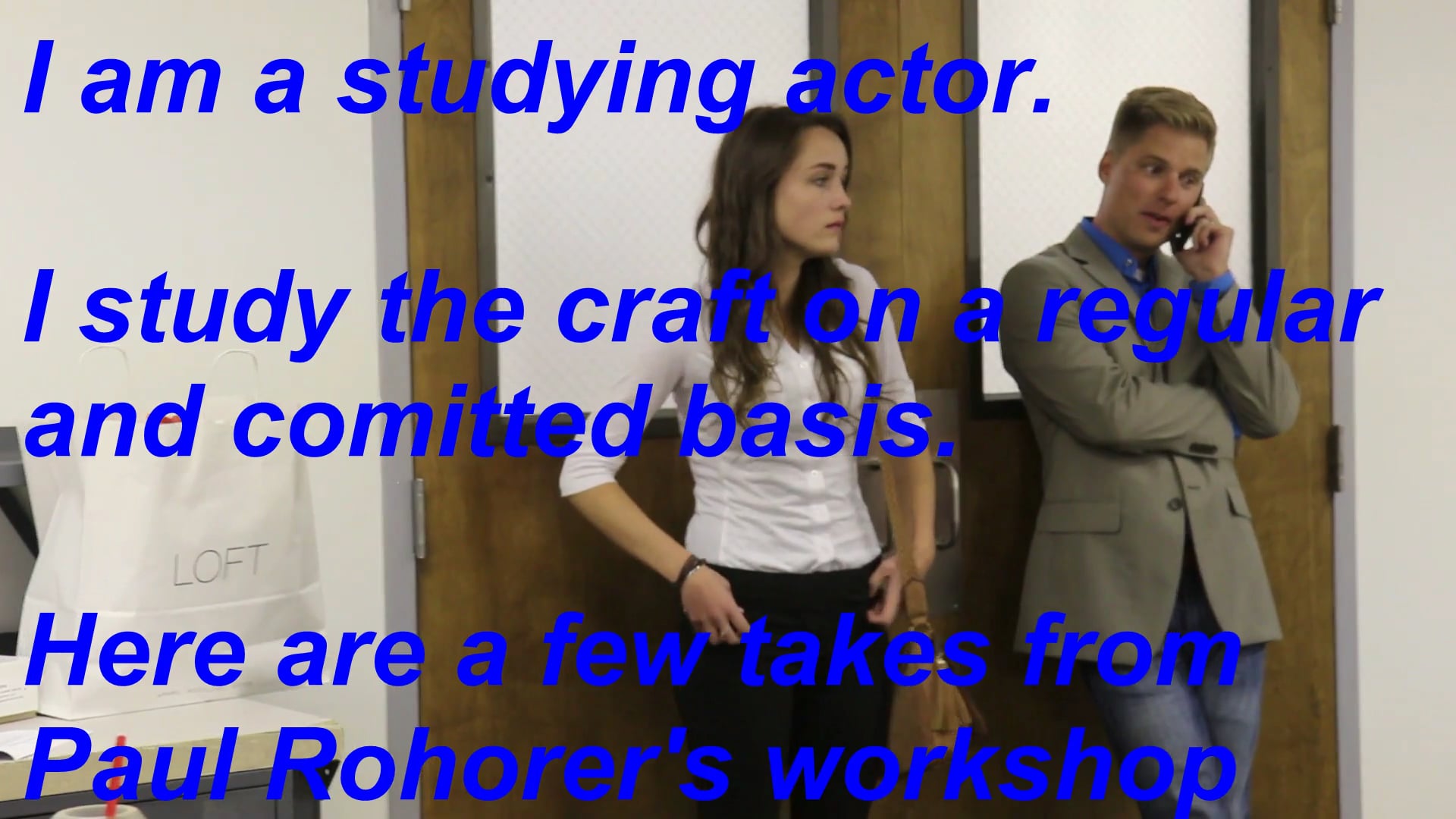 Dramatic Acting Reel on Vimeo