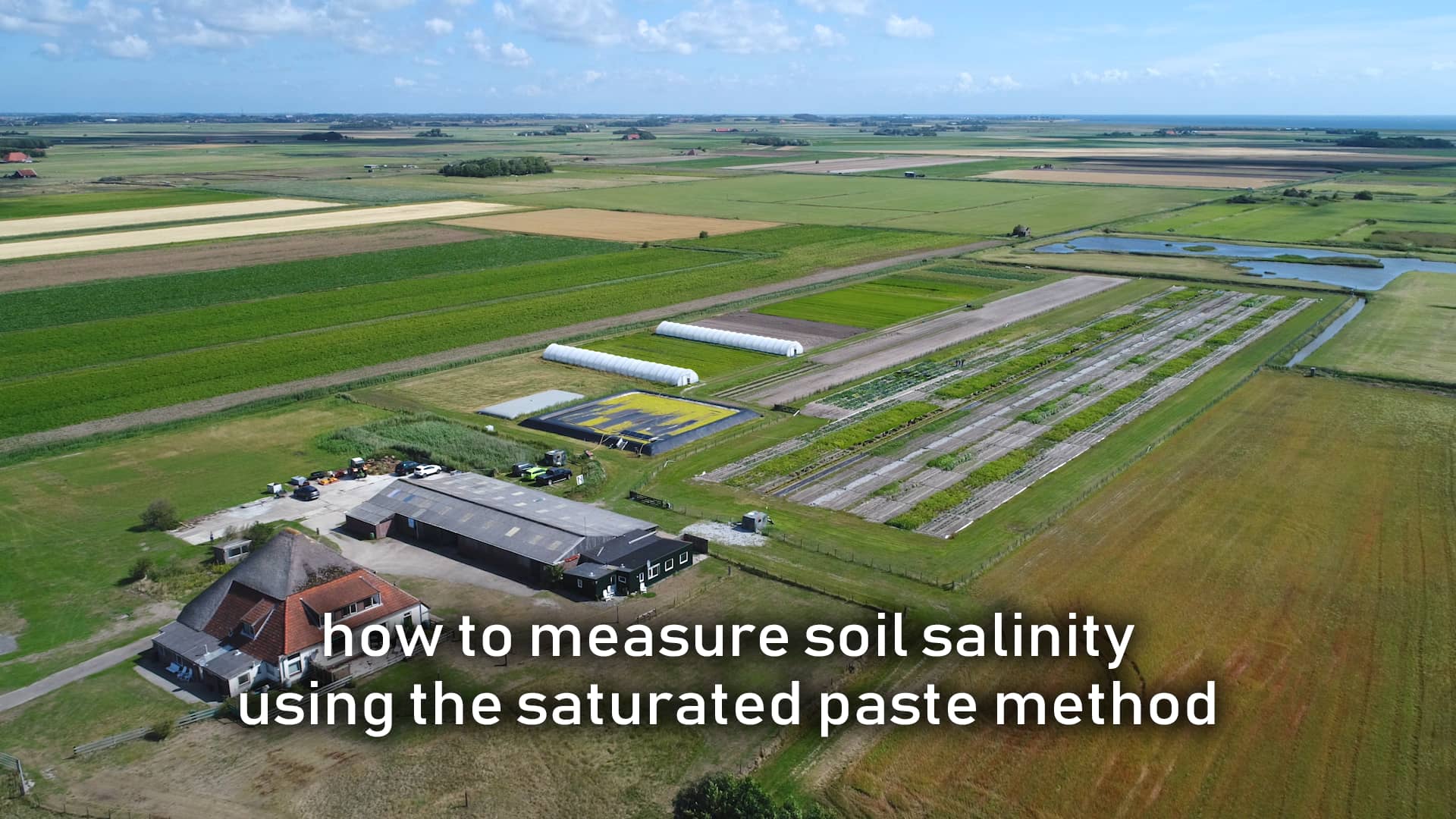 How to test soil salinity - Saturated paste method on Vimeo