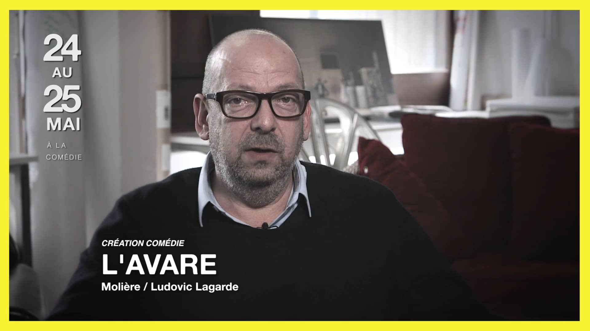 Ludovic Lagarde nous parle de L’AVARE on Vimeo