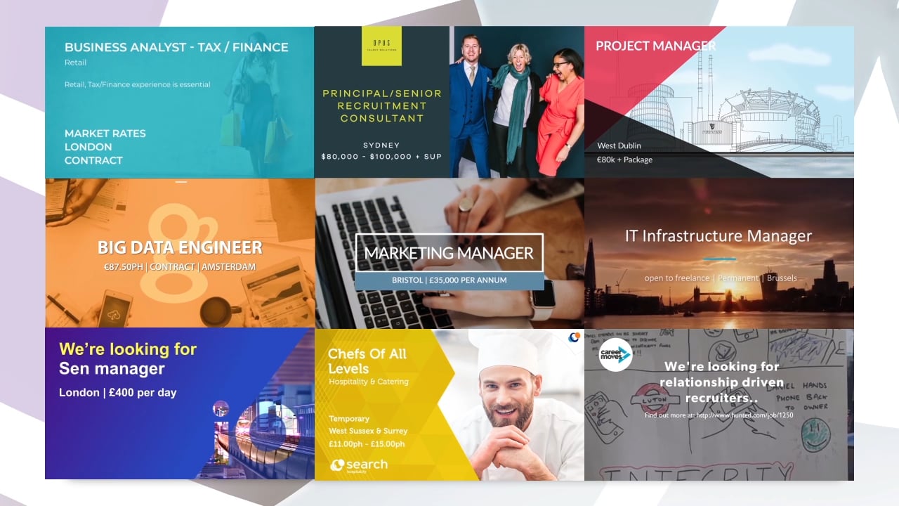 Video Job Adverts App Walk-through on Vimeo