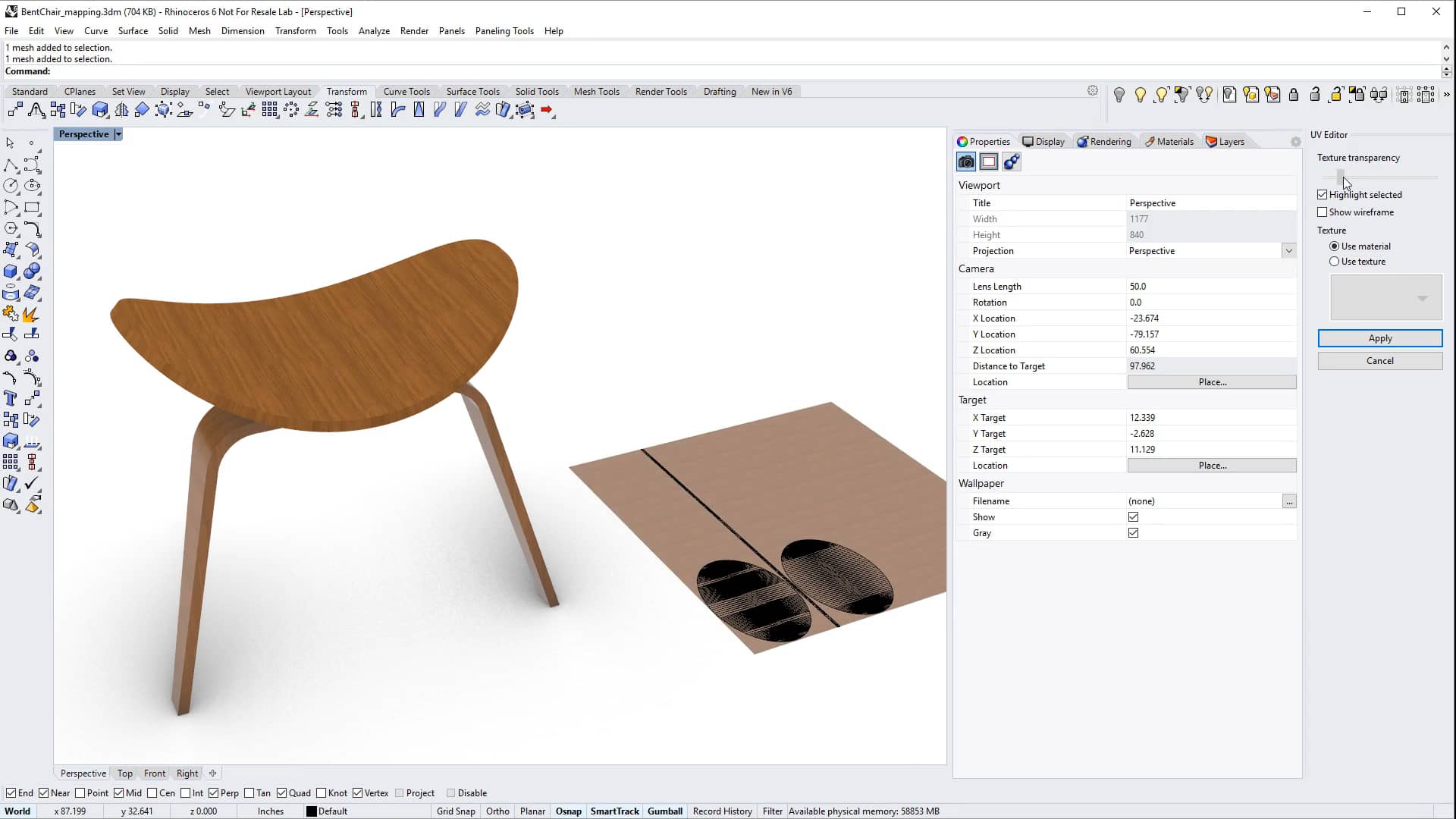 Materials and texture mapping in Rhino 6 for Windows on Vimeo