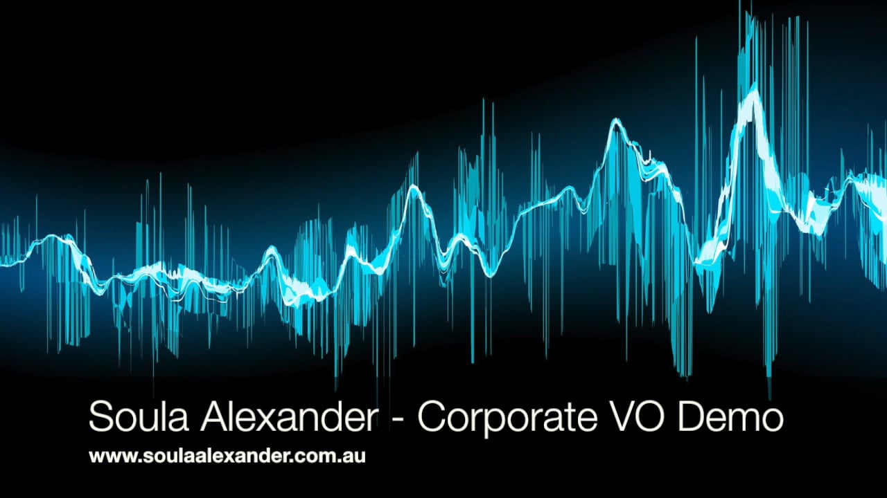 Soula Alexander Corporate VO Demo on Vimeo