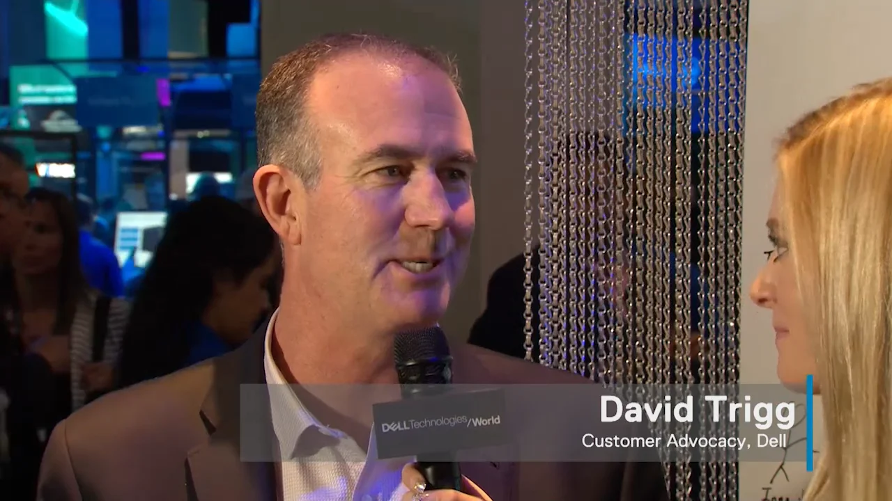 David Trigg @ Dell Technologies World 2018 Live on Vimeo