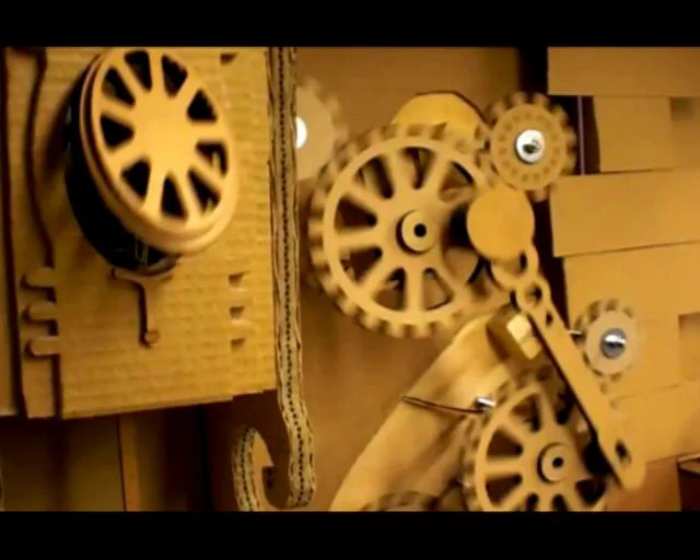 Cardboard Mechanics Installation on Vimeo