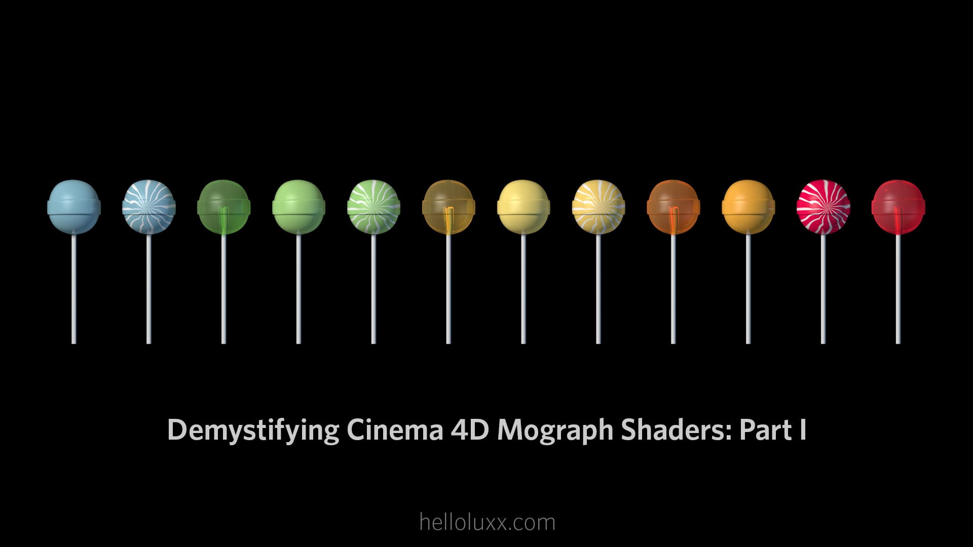 Demystifying C4D Mograph Shaders I on Vimeo