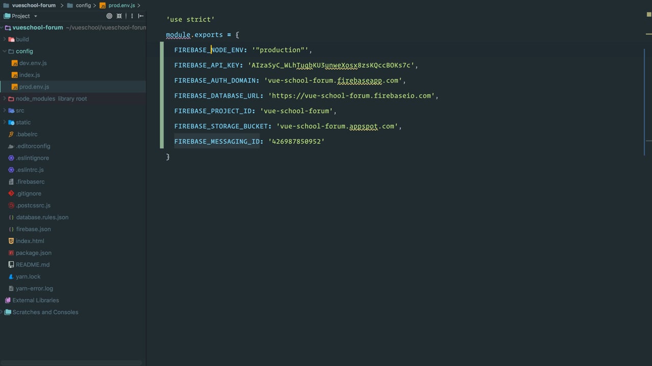Using Environment Variables in the Vue.js Webpack Template - A... Using Environment Variables in the Vue.js Webpack Template - A...