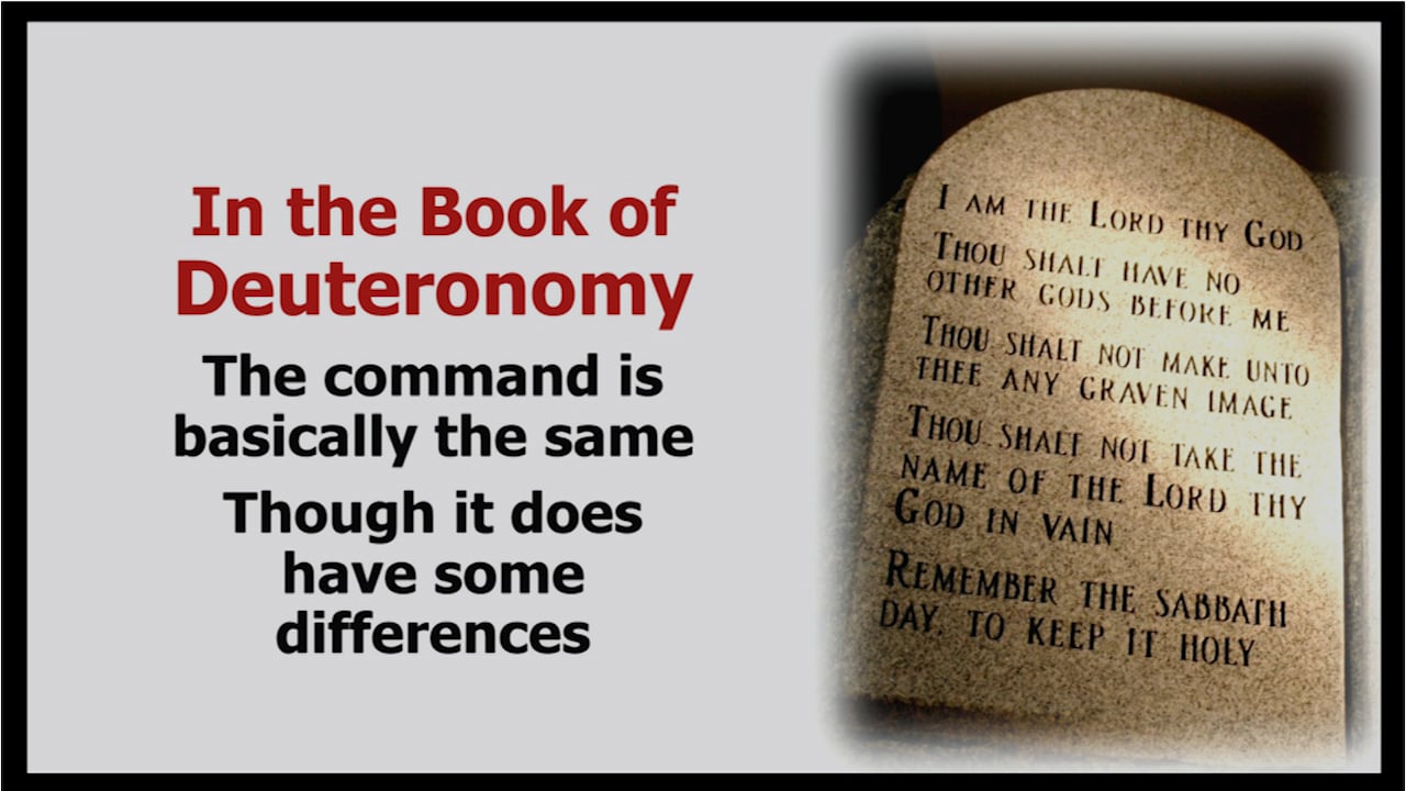 4th Commandment Sabbath