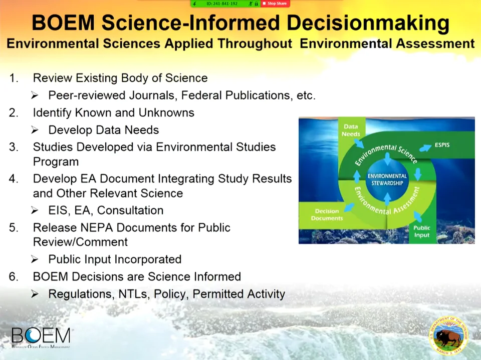 COSA Meeting 6: BOEM Update: Gulf of Mexico Region on Vimeo
