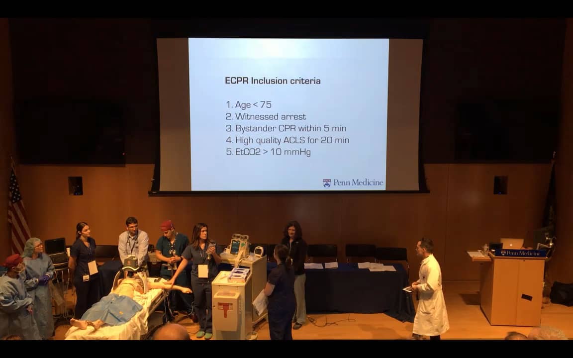 ResCCU Cardiac Arrest Simulation ECMO Symposium on Vimeo